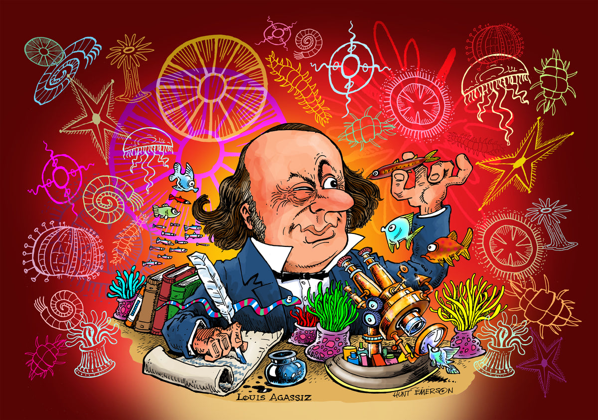 VICTORIAN MICRO-BIOLOGISTS Louis Agassiz – Largecow